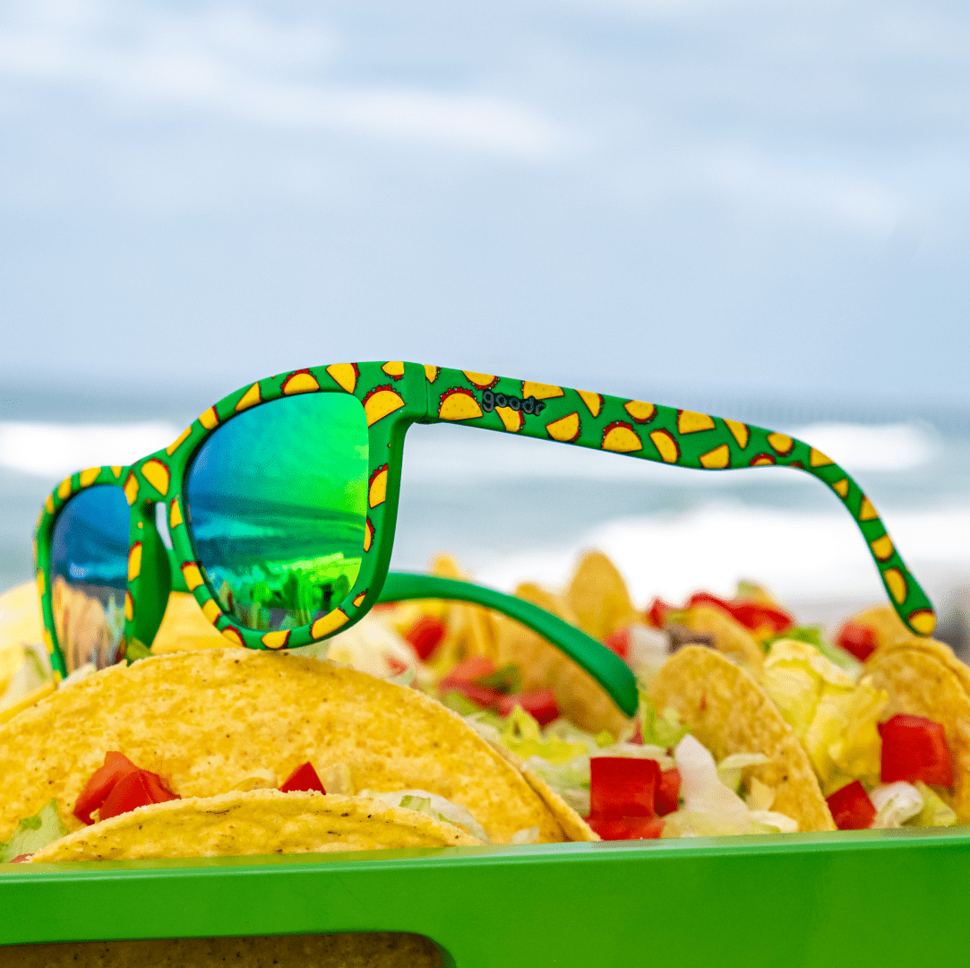 Goodr OG Running Sunglasses - Hope They Serve Tacos In Hell - Pure Running